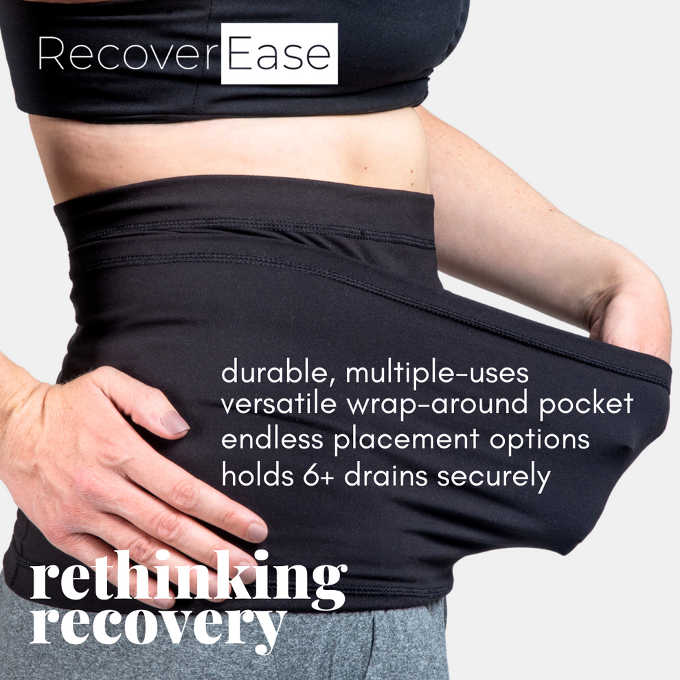 RecoverEase Post-Surgical Recovery Garment - Soft Comfort Top for Rest