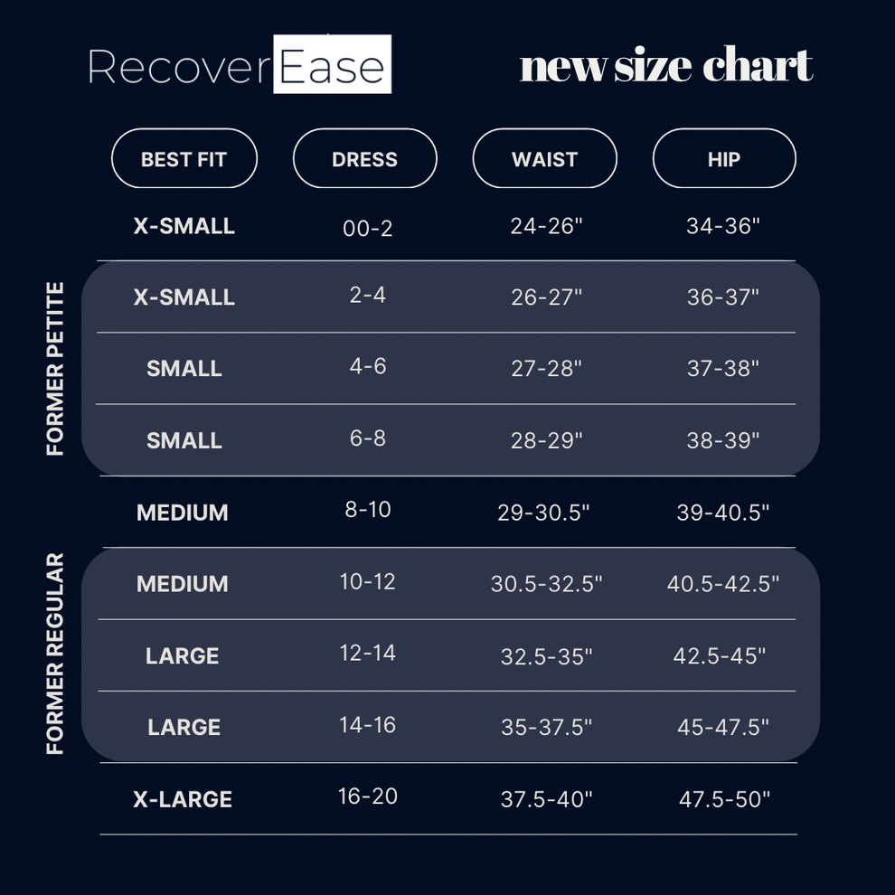 RecoverEase Post-Surgical Recovery Garment - Soft Comfort Top for Rest